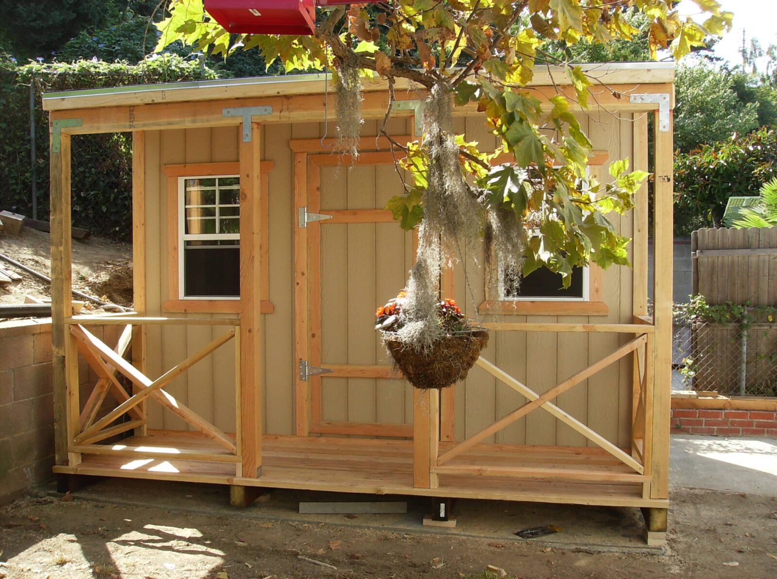 Western Porches in Southern California | Quality Sheds