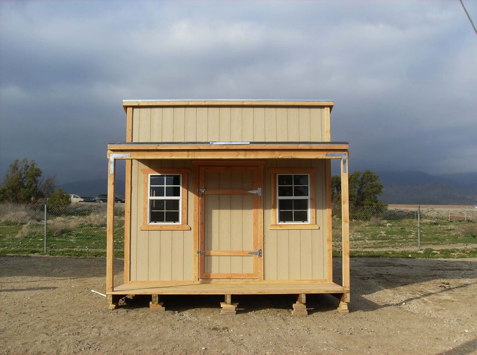 Western Porches in Southern California | Quality Sheds